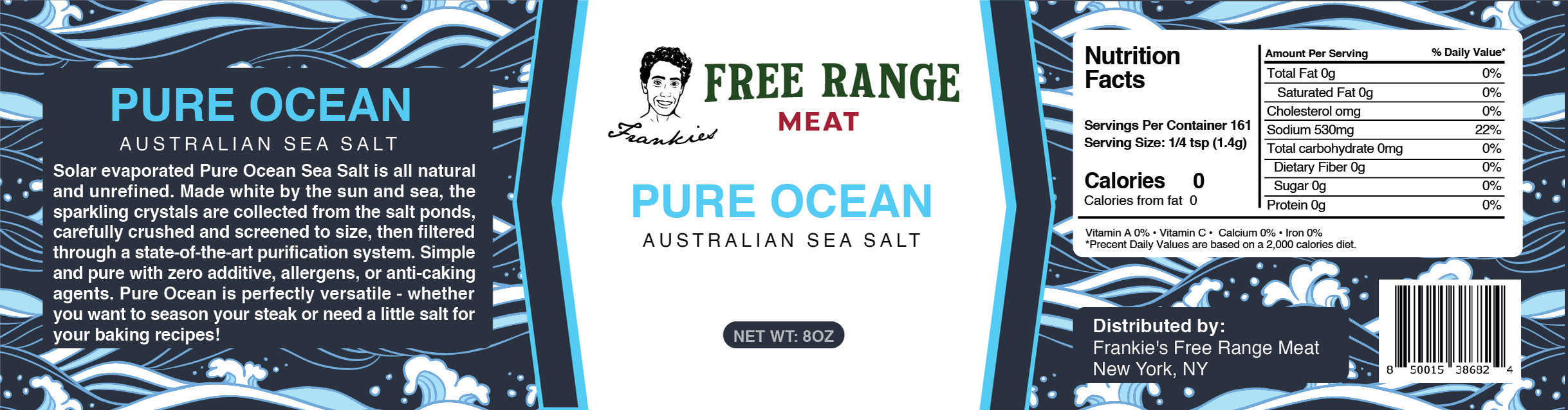 Pure Ocean Australian Sea Salt – Frankie's Free Range Foods