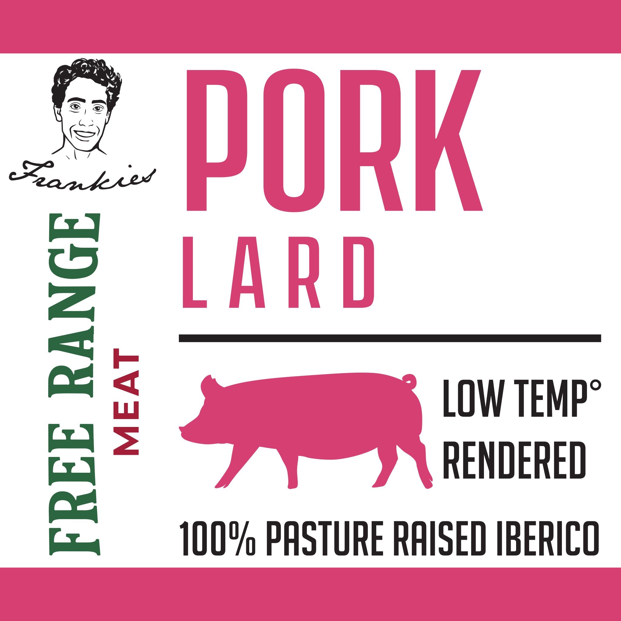 Pasture Raised Iberico Pork Lard – Frankie's Free Range Foods